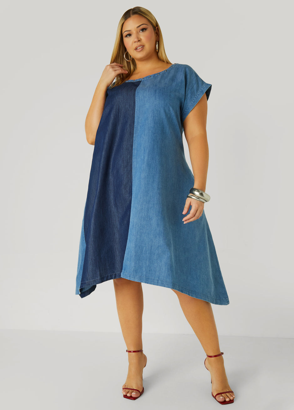 Plus Size Denim Dresses – Ashley Stewart
