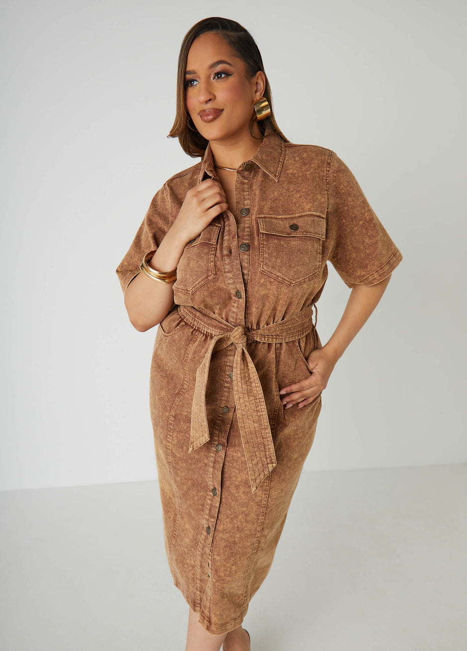 Plus Size Denim Dresses – Ashley Stewart