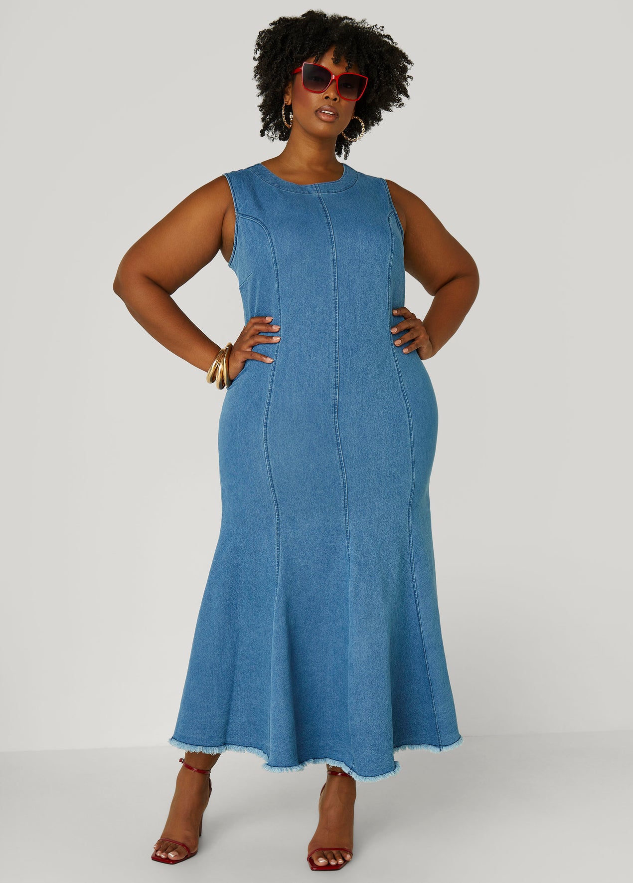 Plus Size Denim Dresses – Ashley Stewart