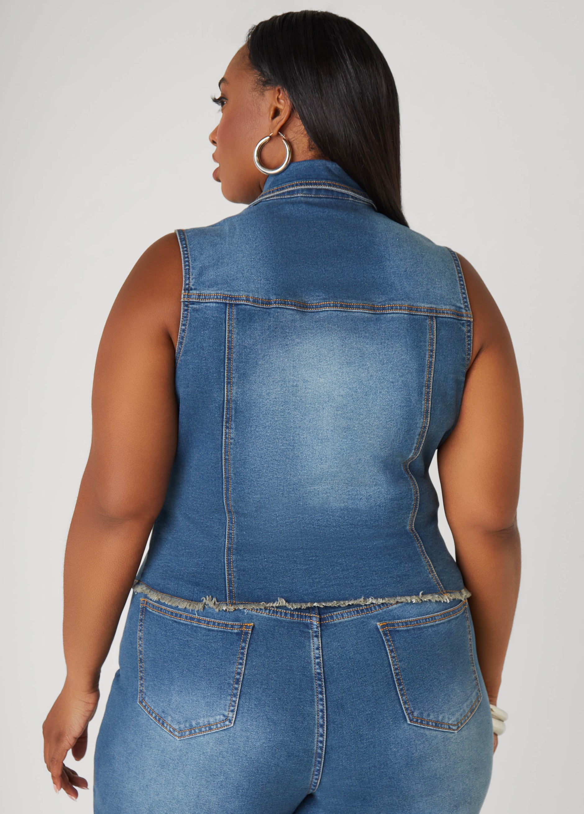 Plus Size Two Piece Denim Sets – Ashley Stewart
