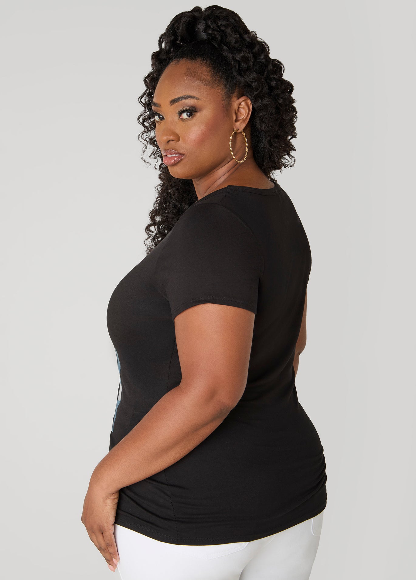 Plus Size Graphic Tees – Ashley Stewart