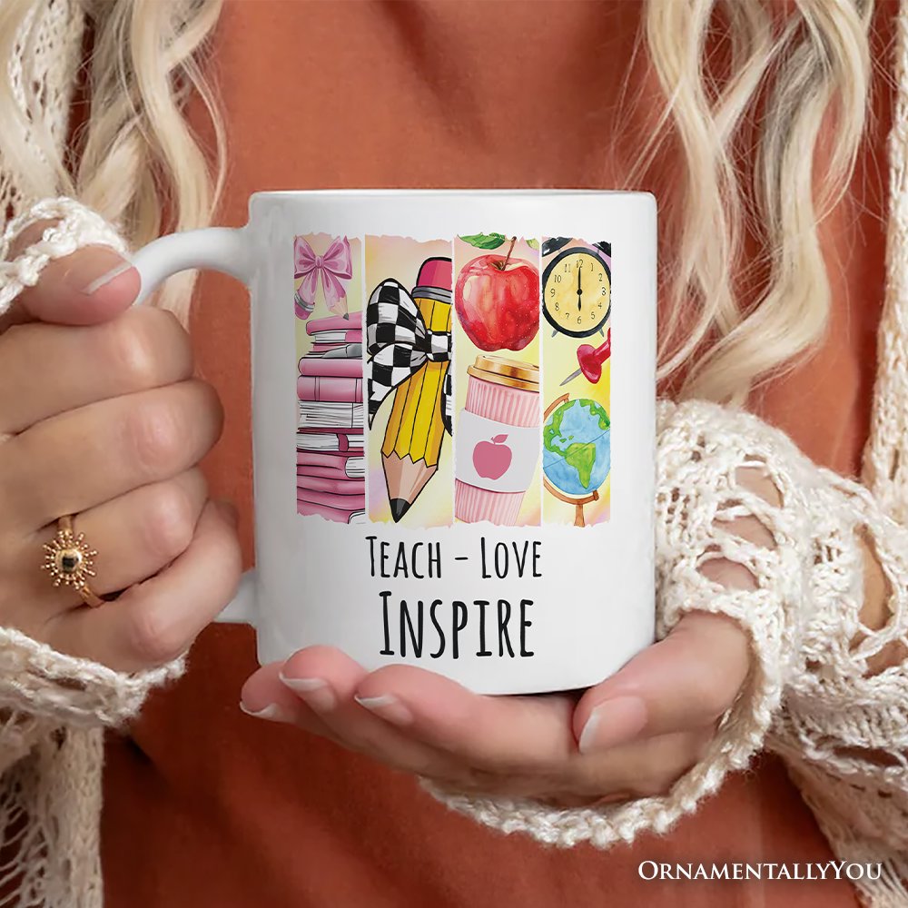 Teach Love Inspire Ceramic Mug – Ashley Stewart